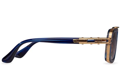 Dita Lxn Evo Blue Swirl Sunglasses Black Optical