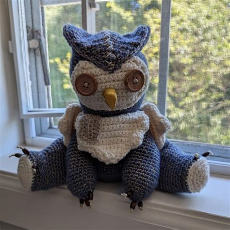 Crochet Pattern Owlbear Teddy Please Read Before Purchasing Etsy
