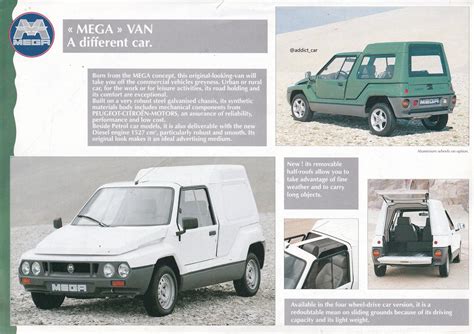 Car Brochure Addict On Twitter Mega Owned By French Microcar Maker