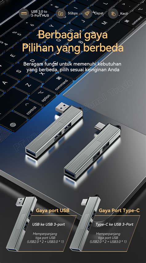 Jual Basike Usb Hub Card Reader In Usb Gbps Stasiun Docking Aman Cepat For Laptop Mouse