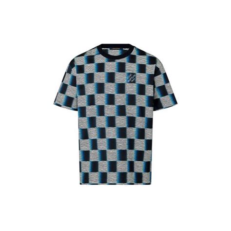 Louis Vuitton Damier Short Sleeved Cotton T Shirt Thecashiervn