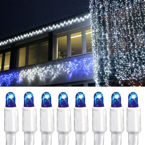 Star Trading Led Lichternetz 102 Flammig Blau L1000mm