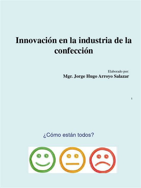 S13s1 Material Innovación En La Industria De La Confección Pdf