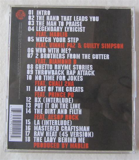 Percee P Perseverance CD Stones Throw Records STH EBay