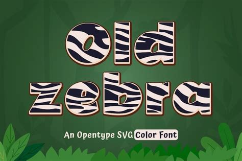 Old Zebra Font Free Download On Freepik