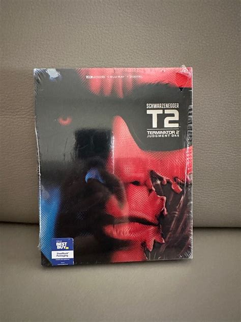 Bnib Sealed Terminator 2 T2 Judgment Day 4k Blu Ray Digital