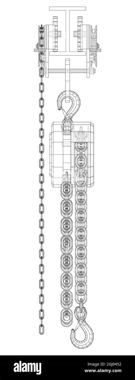 A Hoist On The Beam Vector Stock Vector Image Art Alamy