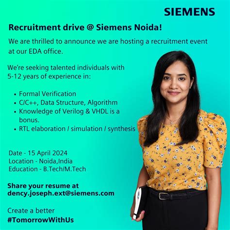 Dency Joseph On Linkedin Siemens Carrierrs Eda