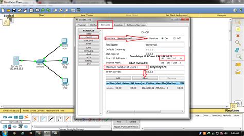 Contoh Simulasi Jaringan 2 Server 2 Switch 2 Wirelles Device Dan 1 Router Menggunakan Cisco