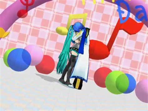 Miku Hatsune And Mikuo Kiss Miku Hatsune And Mikuo Kiss