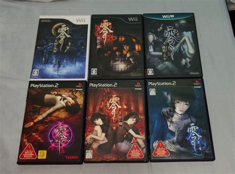 Fatal Frame 123 Ps2 And Wiiwii U Video Gaming Video Games