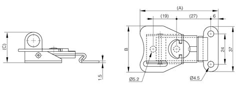 Padlockable Rotary Toggle Latches