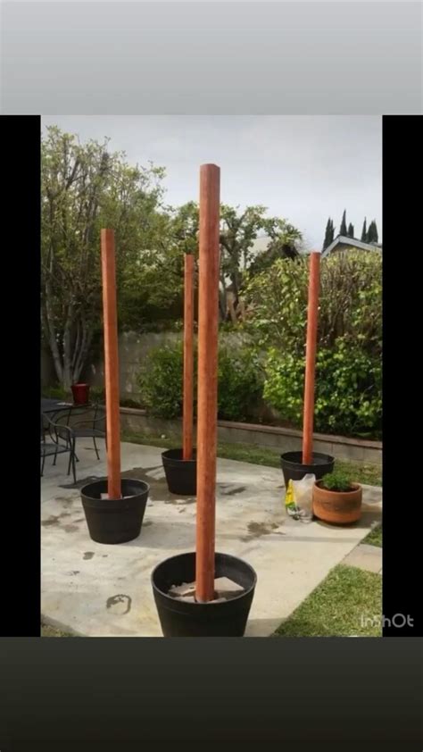 Easy Diy String Light Poles Tutorial Artofit