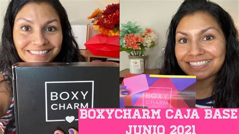 BOXYCHARM CAJA BASE JUNIO 2021 YouTube