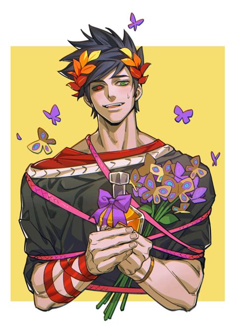 Zagreus Hades Drawn By Fan Mu Zhang Danbooru
