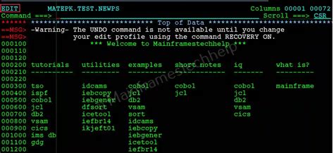 Ispf Ps File Management