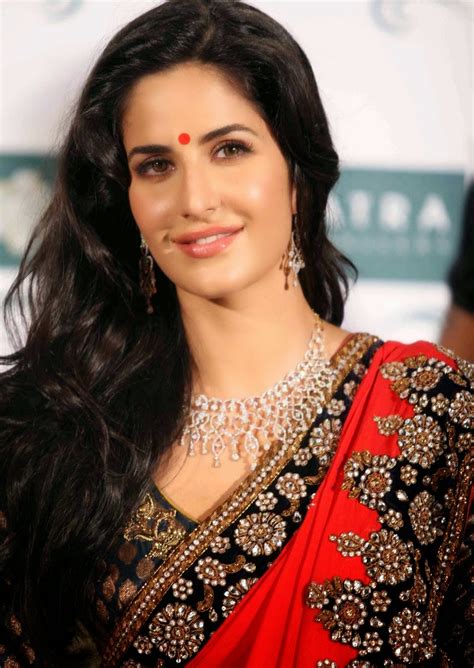 Katrina Kaif Looking Gorgeous In Saree Indian Cinema Gallery