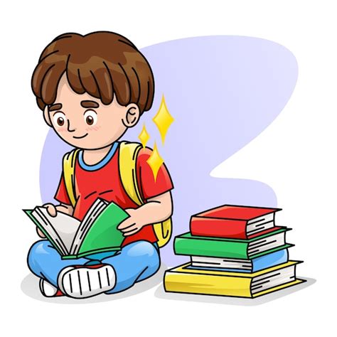 Actualizar 78 Dibujos Animados Leyendo Un Libro Mejor Camera Edu Vn