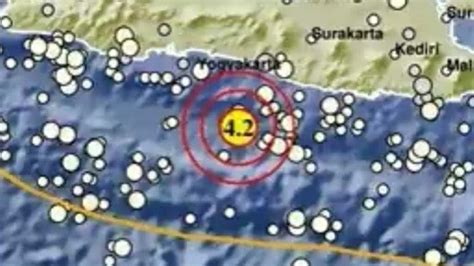Gempa Terkini Guncang Yogyakarta Kamis 13 Juli 2023 Info Bmkg
