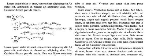 Align Equation Left Alignment And Centered Numbering Tex Latex
