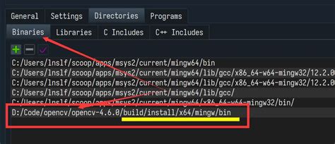Dev C OpenCV 环境搭建