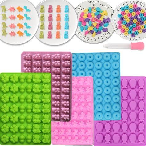 Bear Donut Gummy Candy Silicone Molds Chocolate Di Grandado