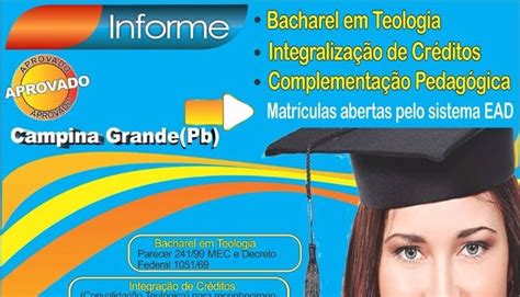 Convalidação Em Teologia Mec Integralização De Créditos