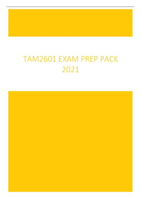 TAM2601 EXAM PREP 2021 TAM2601 Teacher As Manager TAM2601 Stuvia SA