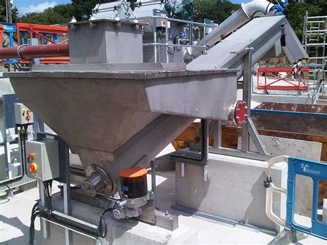 Vortex Grit Plant And Screw Classifier Tuke And Bell Ltd