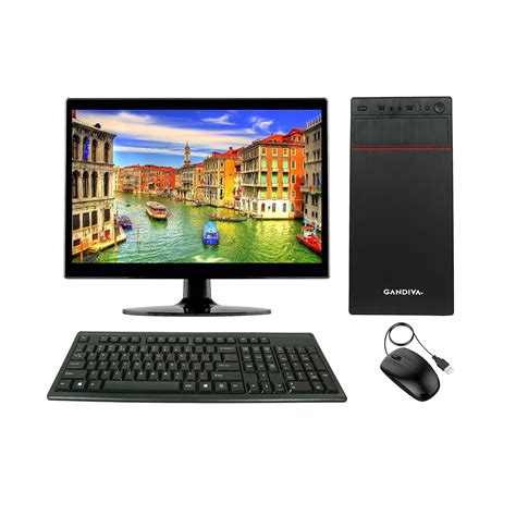 Gandiva Core I St Generation H Motherboard GB DDR RAM TB SATA HDD DVD RW