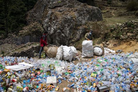 Mount Everest Base Camp Garbage