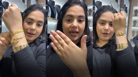 اجمل اشكال خواتم خفيفة وانسيالات جروميت واساور هندية وحلقان ناعمه من لمسه تحف جديدة Youtube