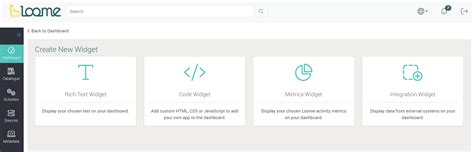 Dashboards Loome Documentation
