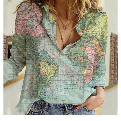 Misslook Linen Button Down Shirts For Women Mercari
