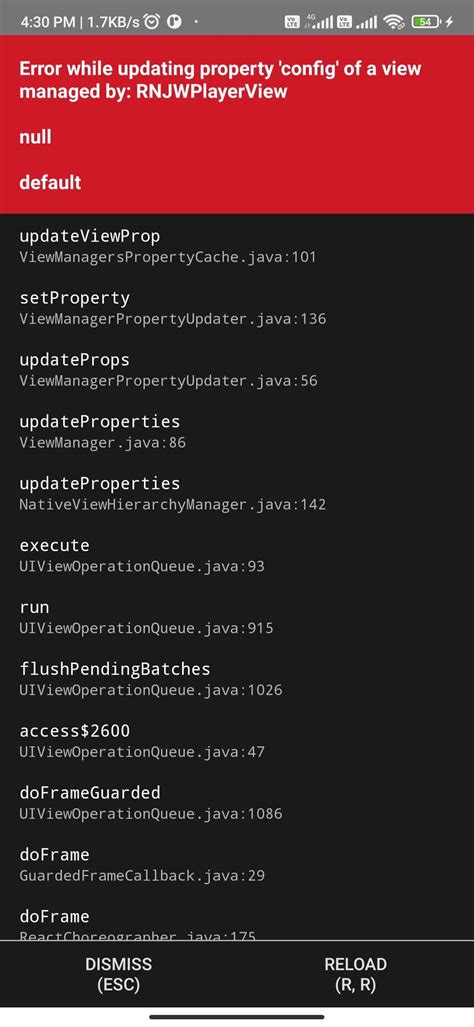 Android App Crash When Pass Array Of Media Items To Playlist In Config