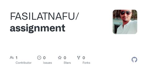 Github Fasilatnafuassignment