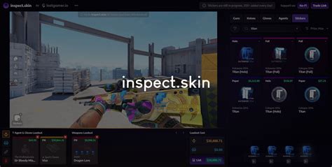 How To Inspect CS Skins Online SkinPit