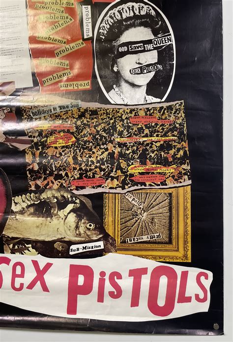 Lot 586 Sex Pistols Unfolded Nmtb Insert Poster
