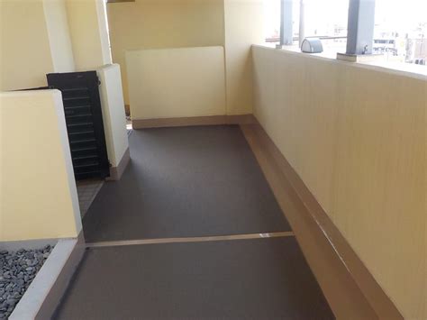 大阪市マンション 廊下長尺シート貼替工事｜その他工事｜施工実績 大阪府松原市の外壁塗装｜有限会社昭和建装