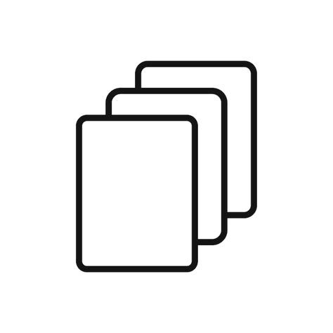 Premium Vector Copy Icon Set Duplicate Document Paper Or Sheet Vector Symbol Copy Data Sign