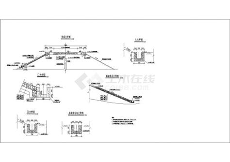 某工程小型水库大坝加固设计施工图水利枢纽土木在线