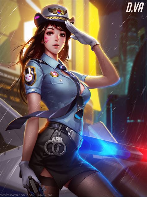 Wallpaper D Va Overwatch Video Games Video Game Characters Video