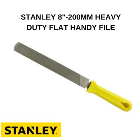 Stanley Handy File 8 Heavy Duty File Shopee Malaysia