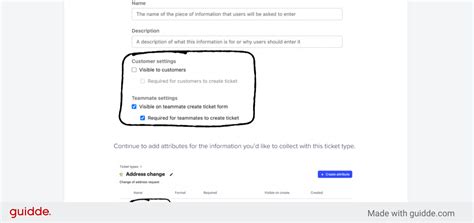 how to create custom ticket types on intercom guidde gallery