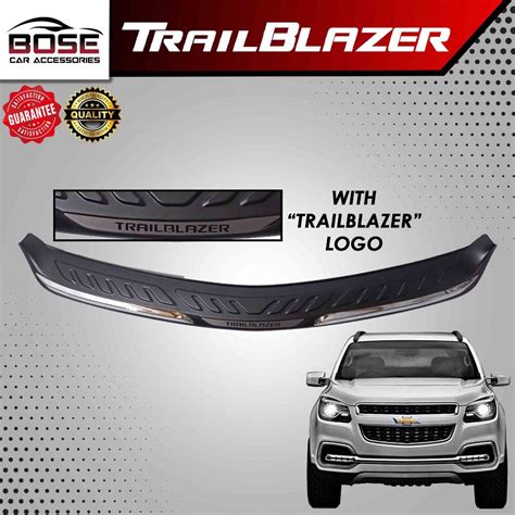 Chevrolet Trailblazer 2014 2021 Rear Stepsill Rear Bumper Protector