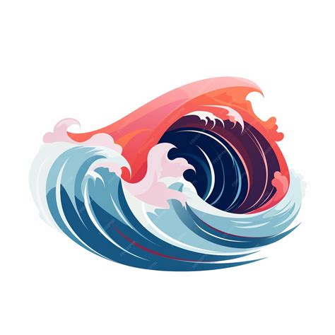 Premium Vector Abstract Illustration Wave Graphic Vector Line