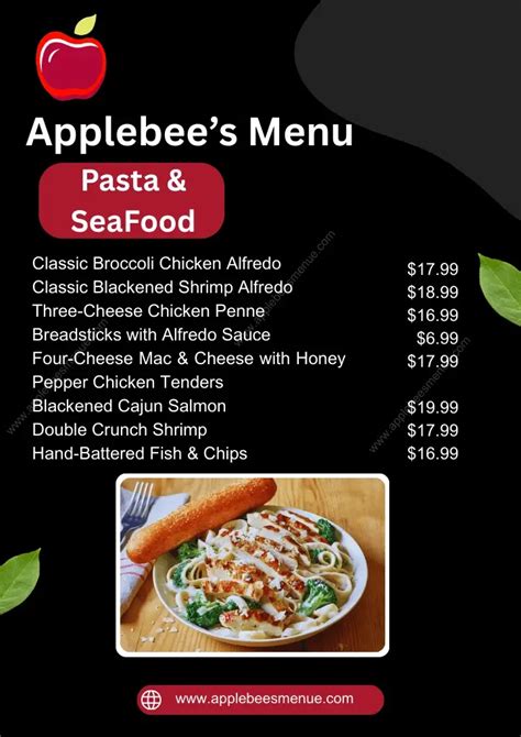 New Applebees Menu With Prices February 25 2026