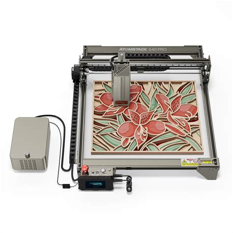 Atomstack S40 Pro 210w Laser Machine Equiped With F30 Pro Air Assist K