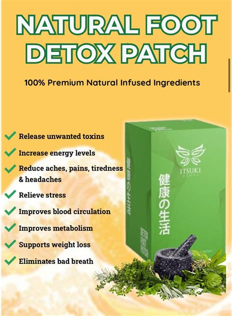 Itsuki Kenko Foot Patch Foot Patch Health And Nutrition Health