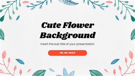 Descargar Fondode Google Slides Con Flores Lindas Wallpapers